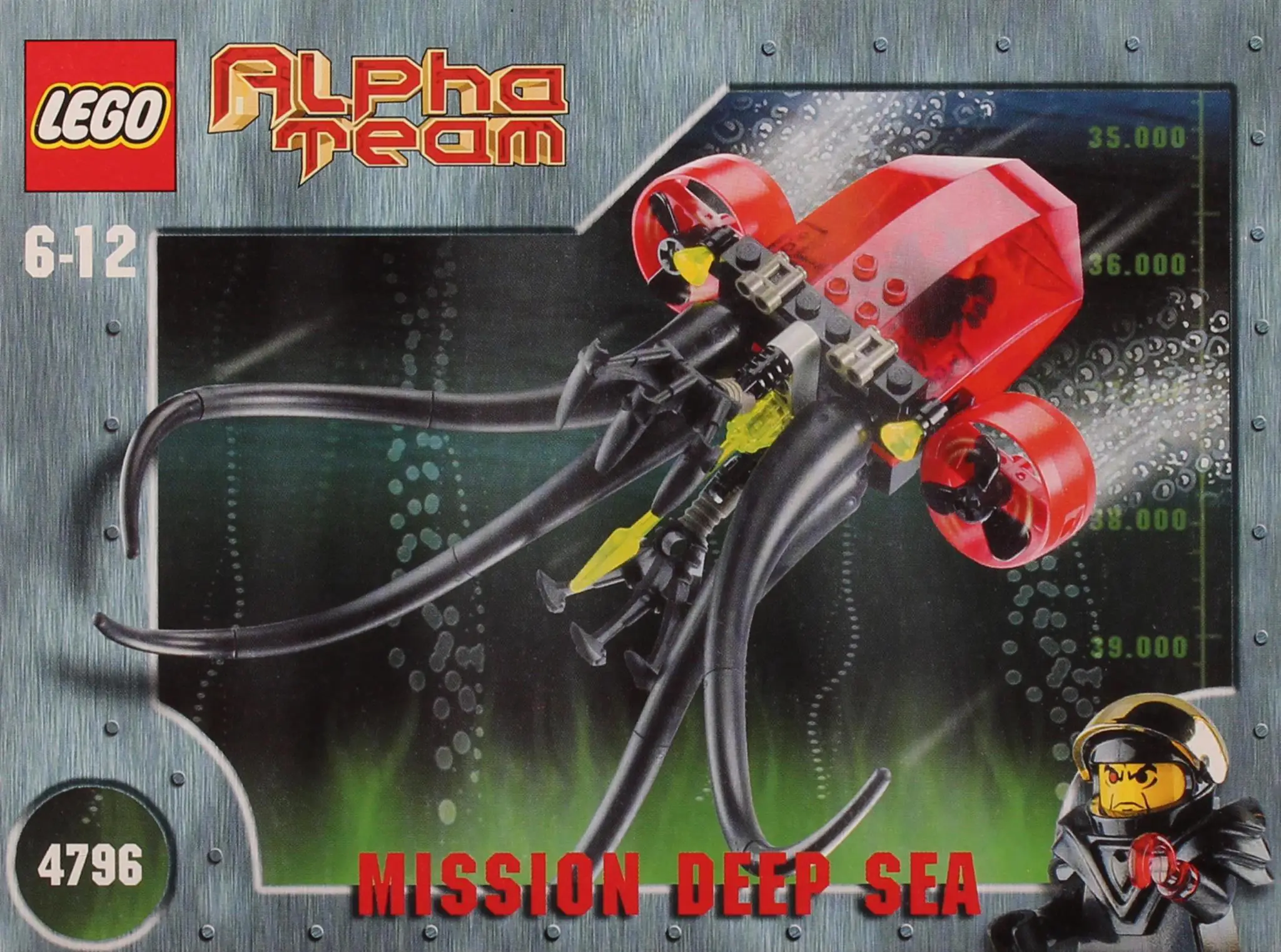 LEGO Alpha Team Ogel Mutant Squid • Set 4796 • SetDB