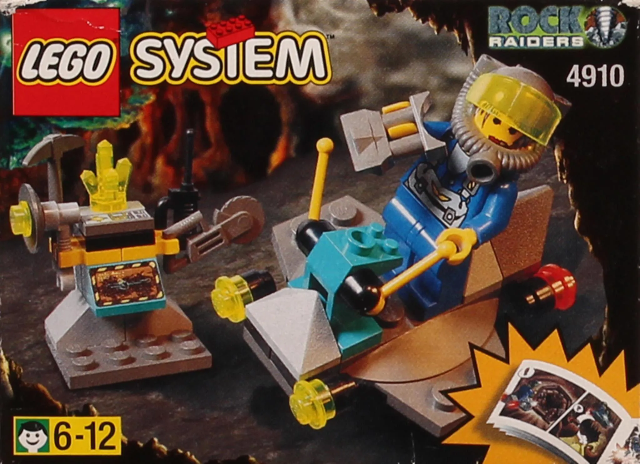 LEGO Rock Raiders The Hover Scout • Set 4910 • SetDB