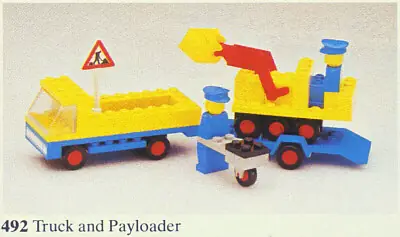 LEGO Truck & Payloader • Set 492 • SetDB