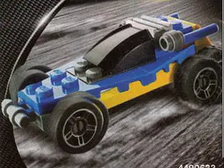 LEGO Racers Blue Buggy polybag • Set 4949 • SetDB