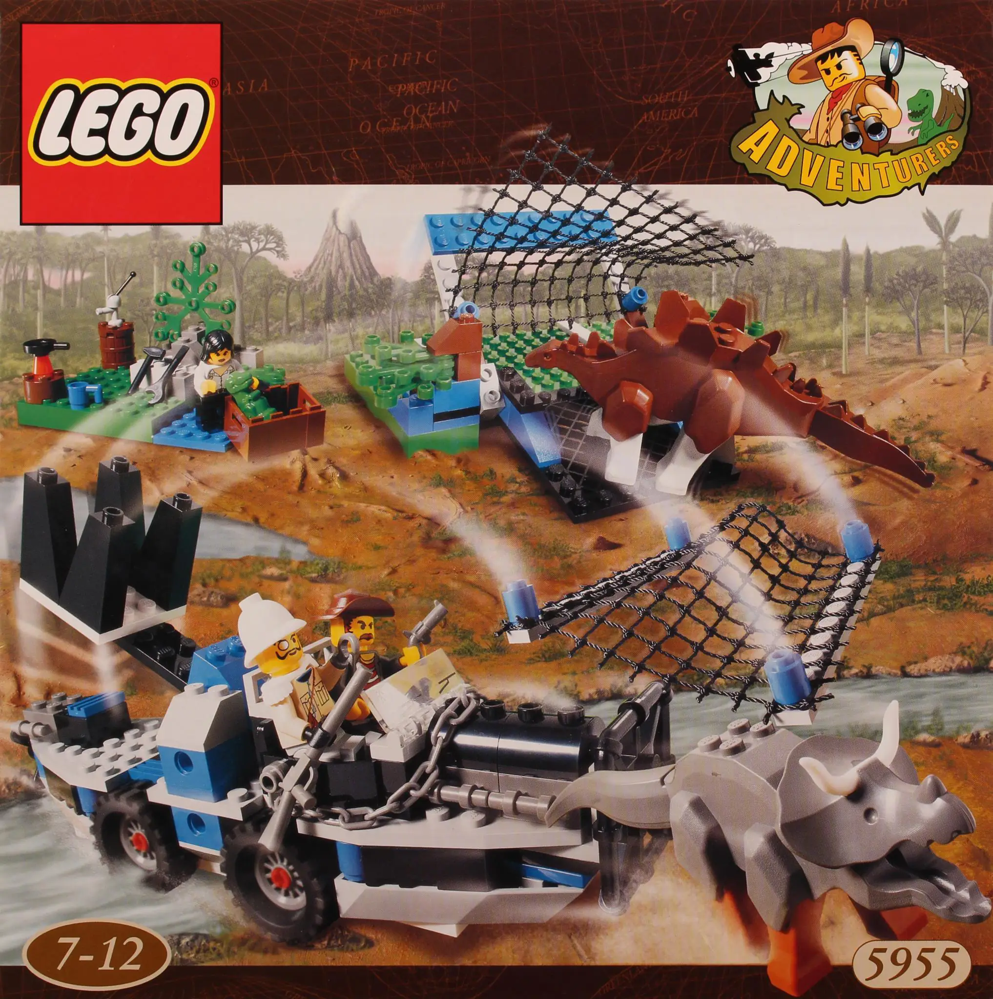 LEGO Adventurers All Terrain Trapper • Set 5955 • SetDB
