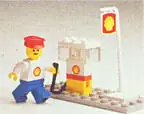 LEGO City Shell Gas Pump • Set 601 • SetDB • Merlins Bricks