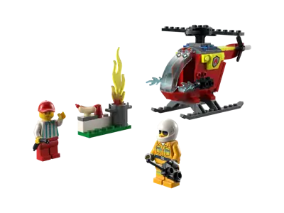 LEGO City Fire Helicopter foil pack • Set 952301 • SetDB