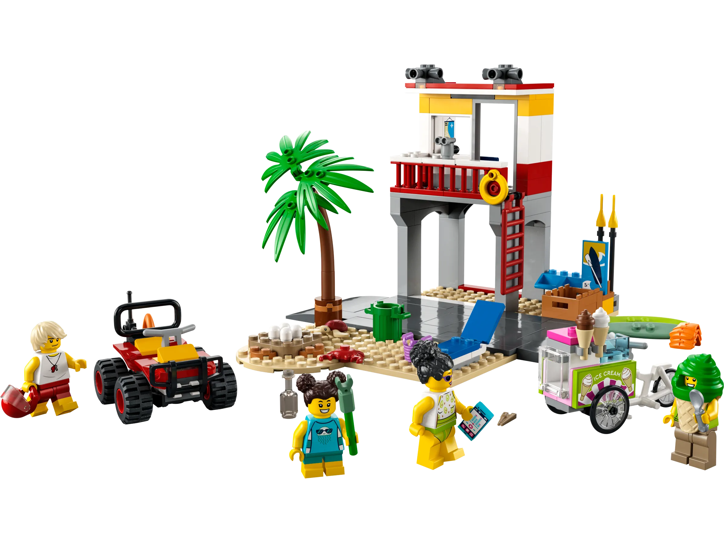 LEGO City Beach Lifeguard Station • Set 60328 • SetDB
