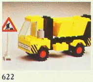 LEGO City Tipper Truck • Set 622 • SetDB • Merlins Bricks
