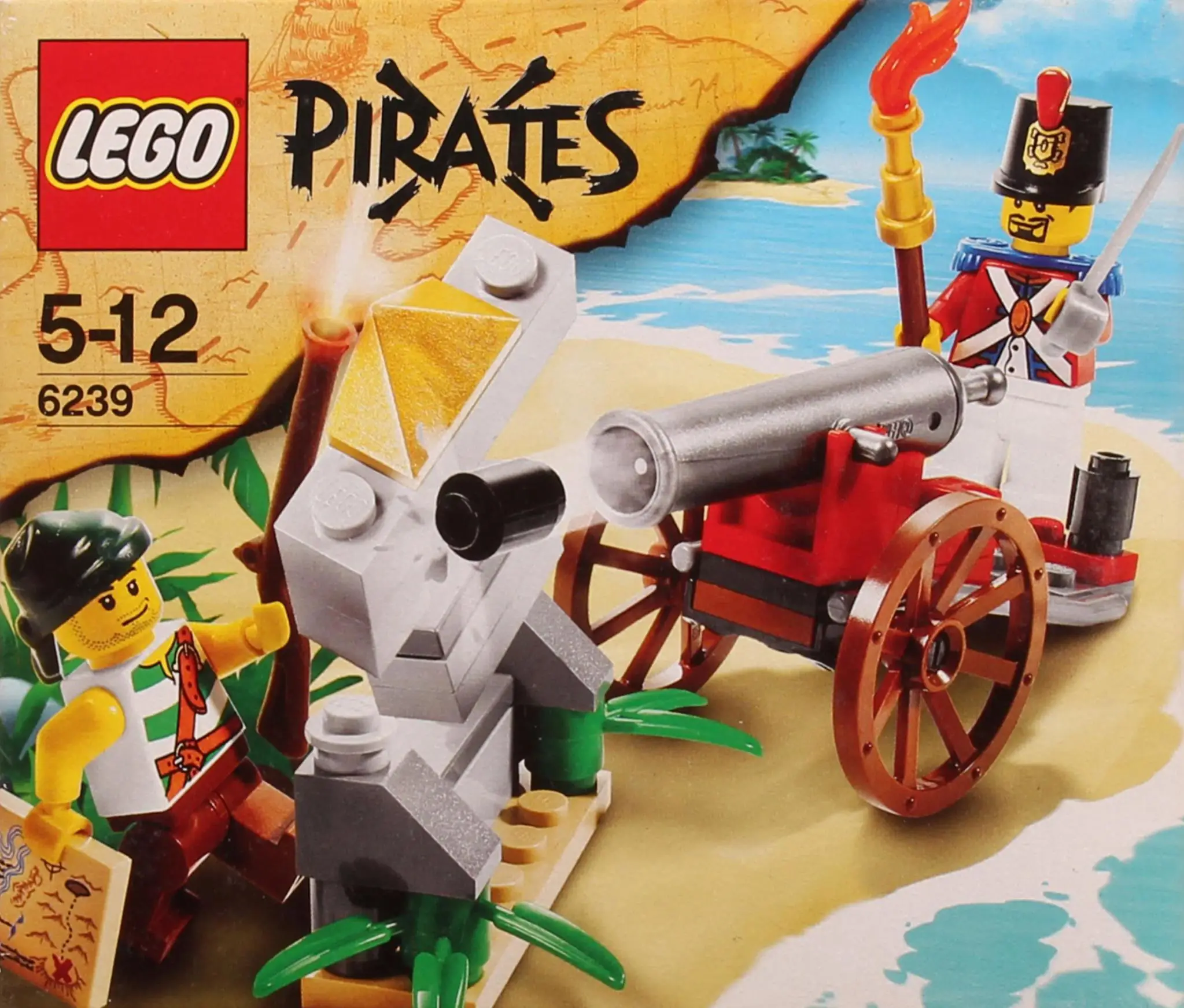 LEGO Pirates Cannon Battle • Set 6239 • SetDB
