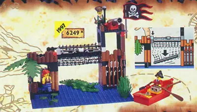 LEGO Pirates Cross Bone Clipper • Set 6250 • SetDB