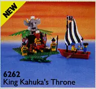 LEGO Pirates King Kahuka's Throne • Set 6262 • SetDB