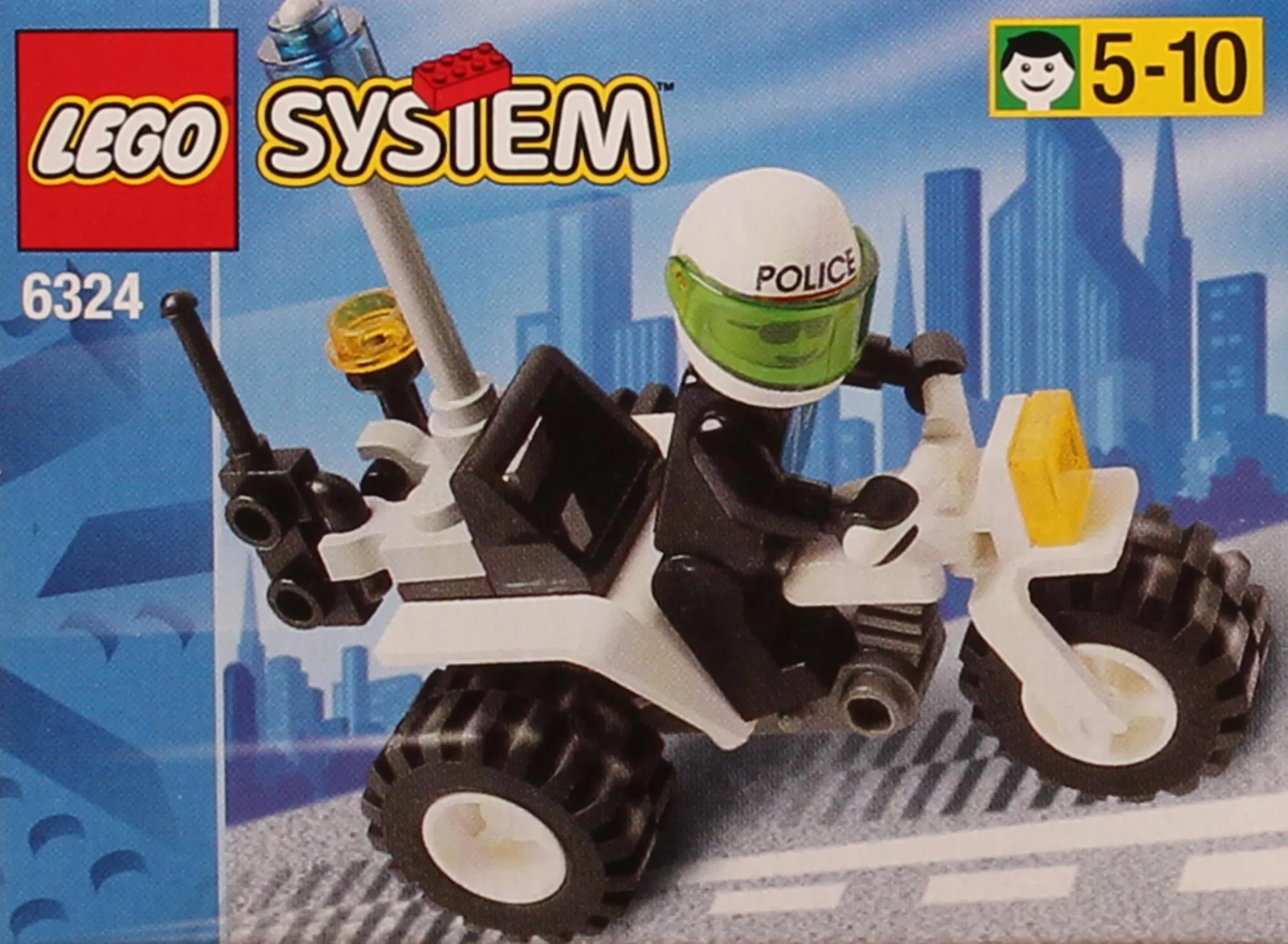 LEGO City Chopper Cop • Set 6324 • SetDB • Merlins Bricks