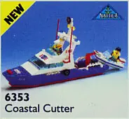 LEGO Coastal Cutter • Set 6353 • SetDB • Merlins Bricks