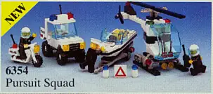 LEGO City Pursuit Squad • Set 6354 • SetDB • Merlins Bricks