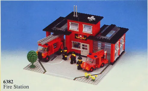LEGO City Fire Station • Set 6382 • SetDB • Merlins Bricks