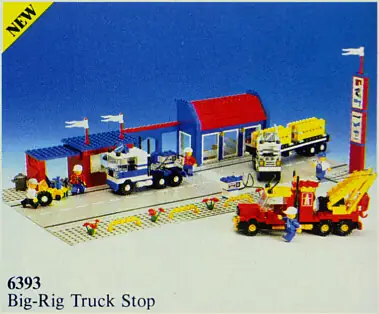 LEGO City Big-Rig Truck Stop • Set 6393 • SetDB
