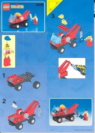 LEGO City Crane Truck • Set 6446 • SetDB • Merlins Bricks