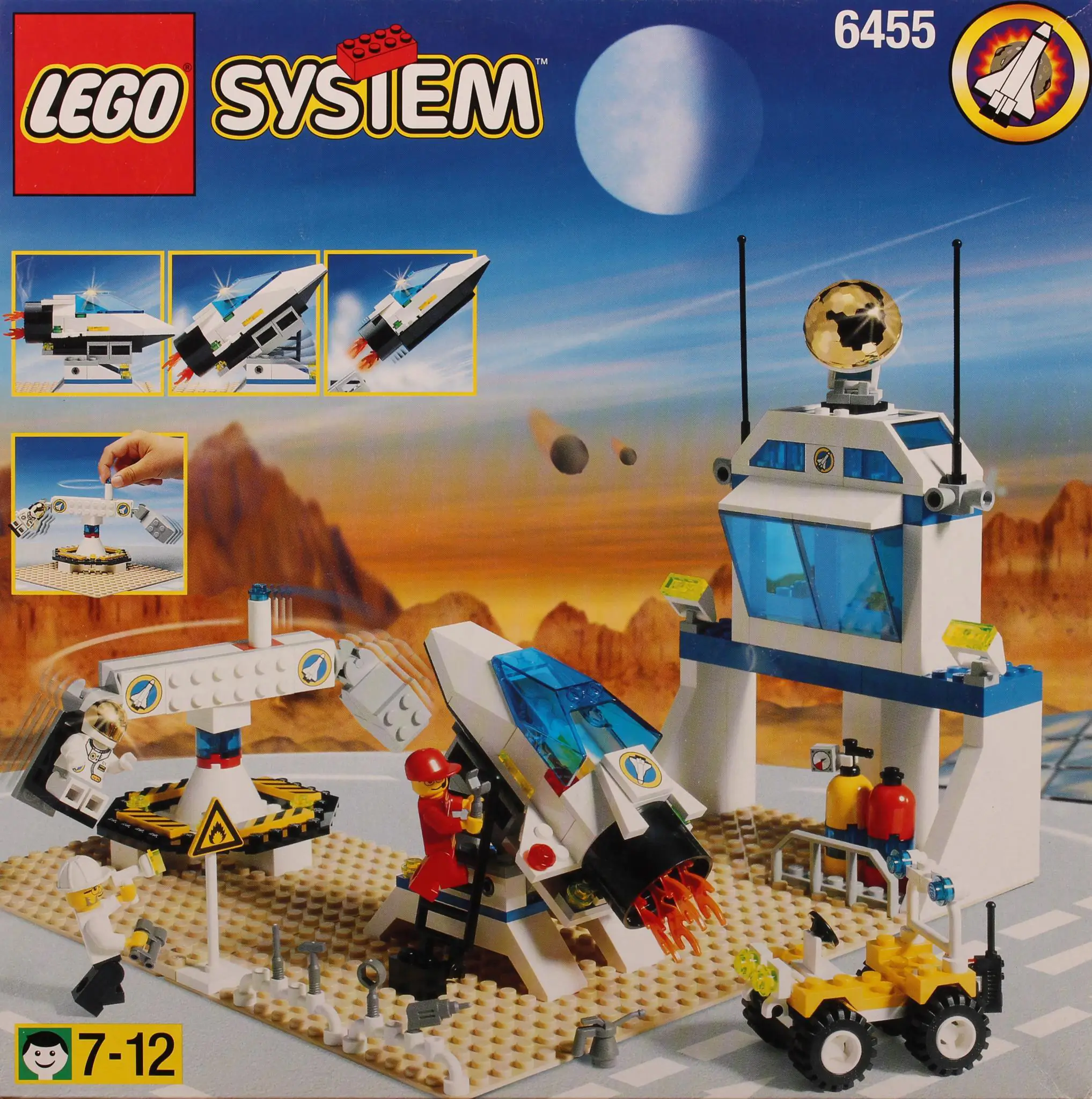 LEGO City Space Simulation Station • Set 6455 • SetDB