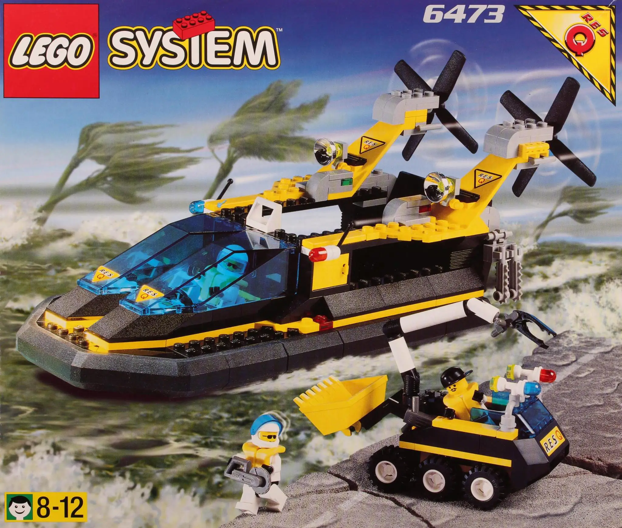 LEGO Res-Q Cruiser • Set 6473 • SetDB • Merlins Bricks