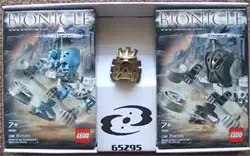 LEGO BIONICLE Matoro and Kopeke Twin Pack with Gold Avohkii