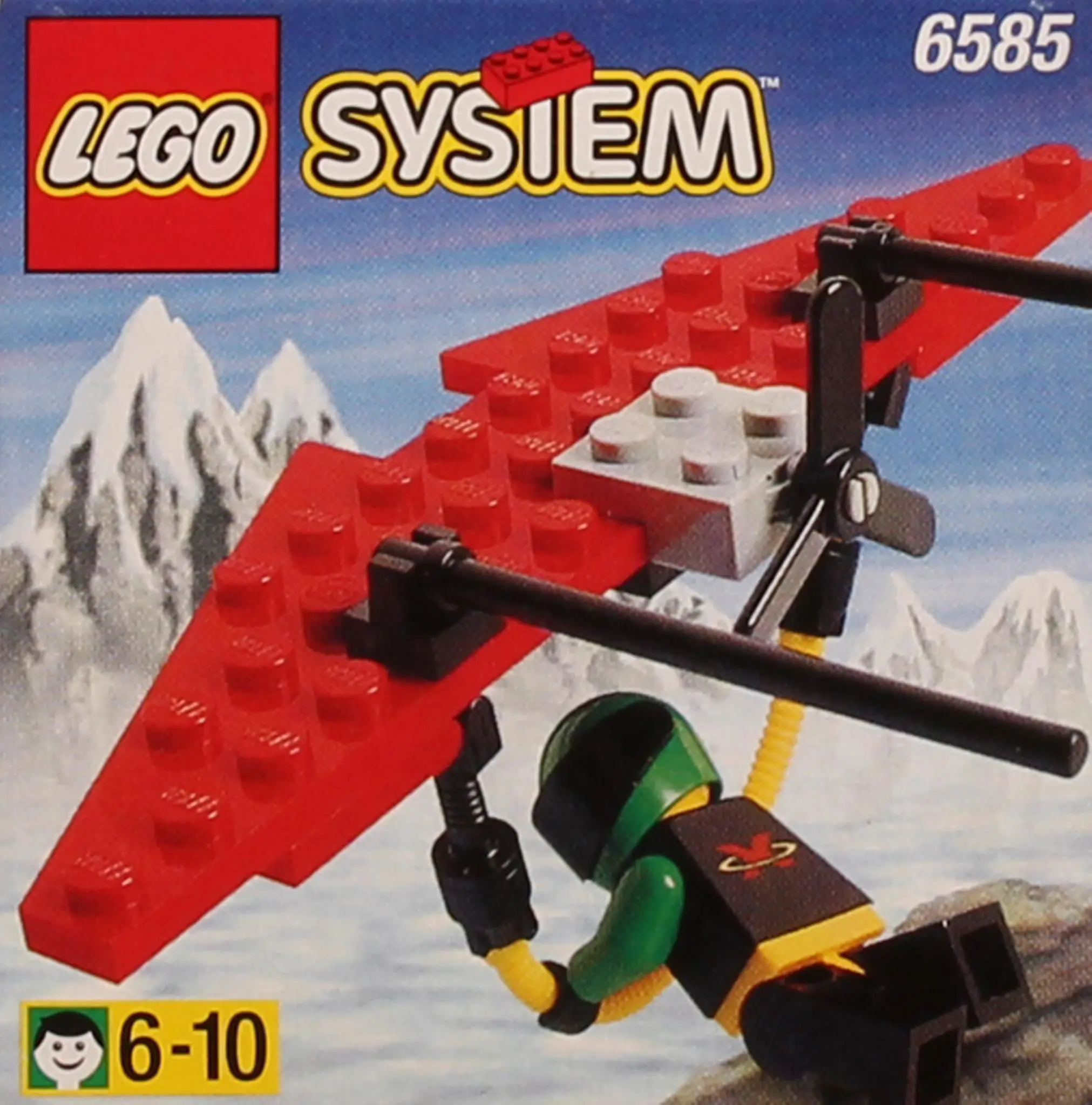 LEGO City Hang Glider • Set 6585 • SetDB • Merlins Bricks