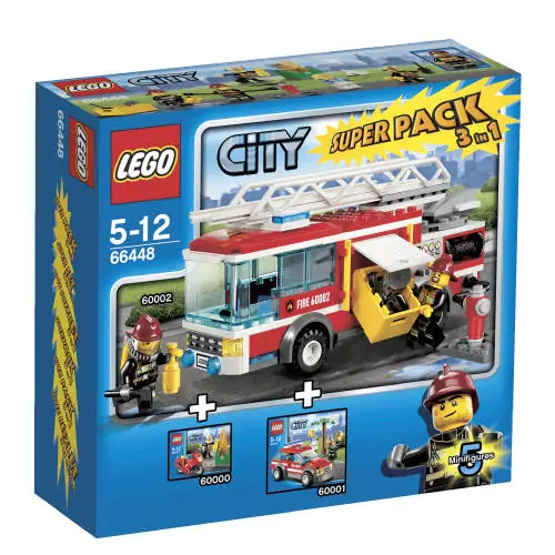 LEGO City Bundle Pack, Super Pack 3 in 1 • Set 66448 • SetDB