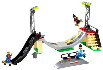 LEGO Island Xtreme Stunts Skateboarding Pepper • Set 6731