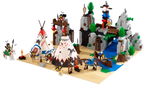 LEGO Wild West Rapid River Village • Set 6763 • SetDB