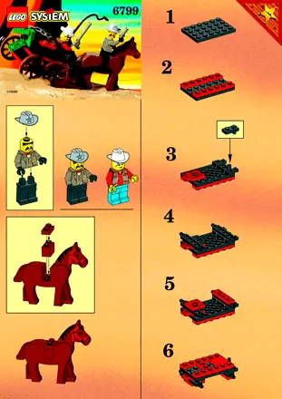 LEGO Wild West Showdown Canyon • Set 6799 • SetDB