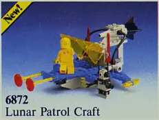 LEGO Space Lunar Patrol Craft • Set 6872 • SetDB