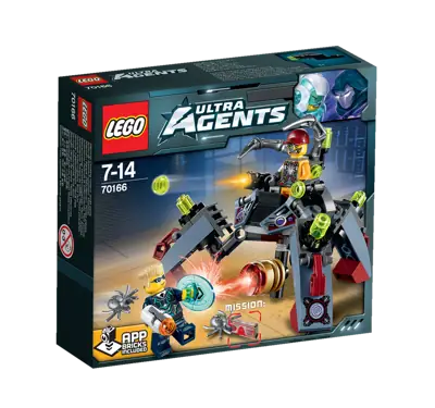 LEGO Ultra Agents Invizable Gold Getaway • Set 70167 • SetDB