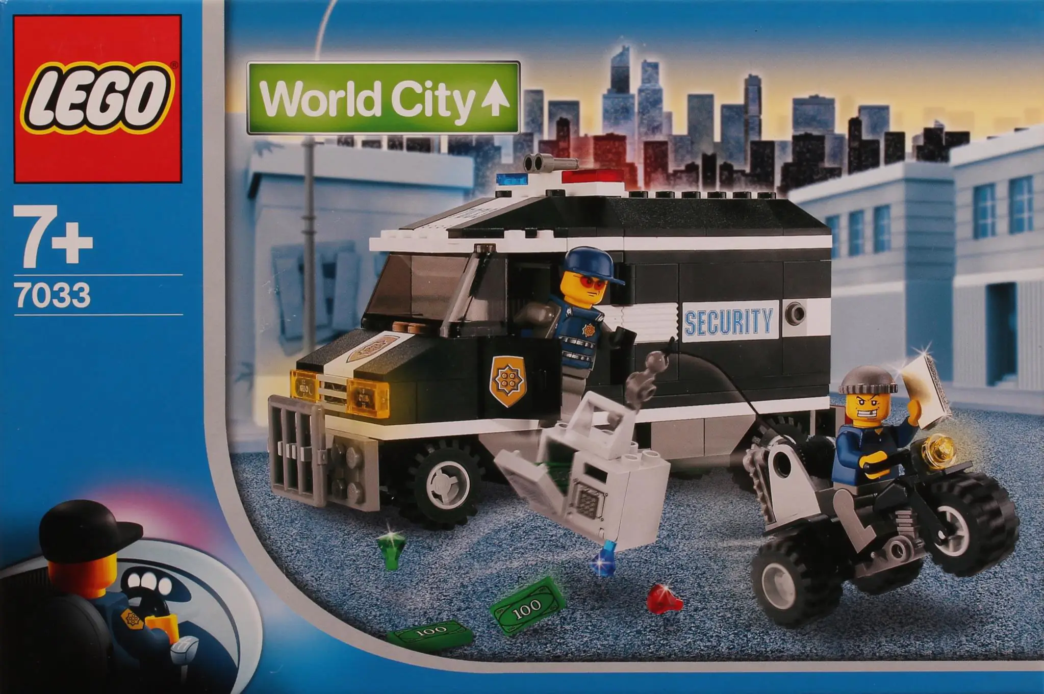 LEGO City Armored Car Action • Set 7033 • SetDB