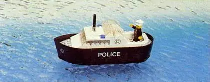 LEGO Police Boat • Set 709 • SetDB • Merlins Bricks