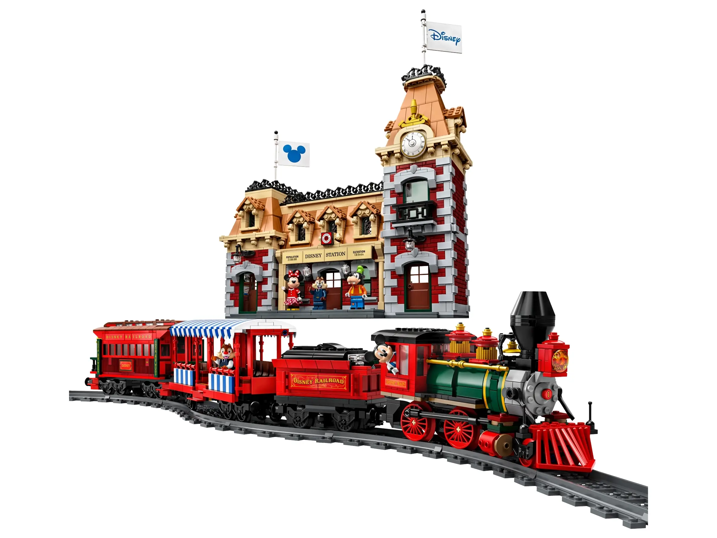 LEGO Powered UP Disney Zug Mit Bahnhof Set 71044 SetDB lego-powered-up-disney-zug-mit-bahnhof-set-71044-setdb
