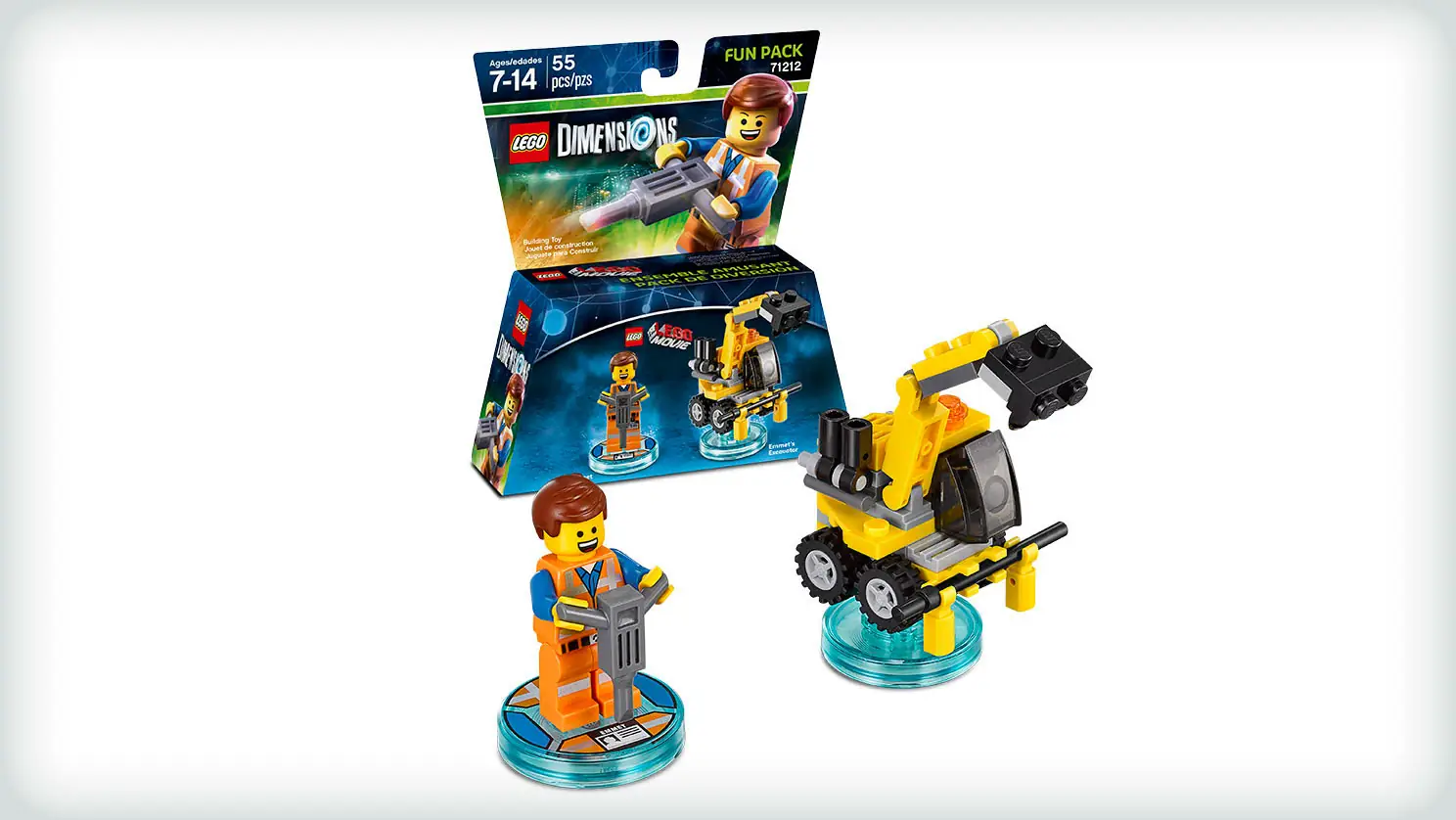LEGO DIMENSIONS Emmet • Set 71212 • SetDB • Merlins Steine