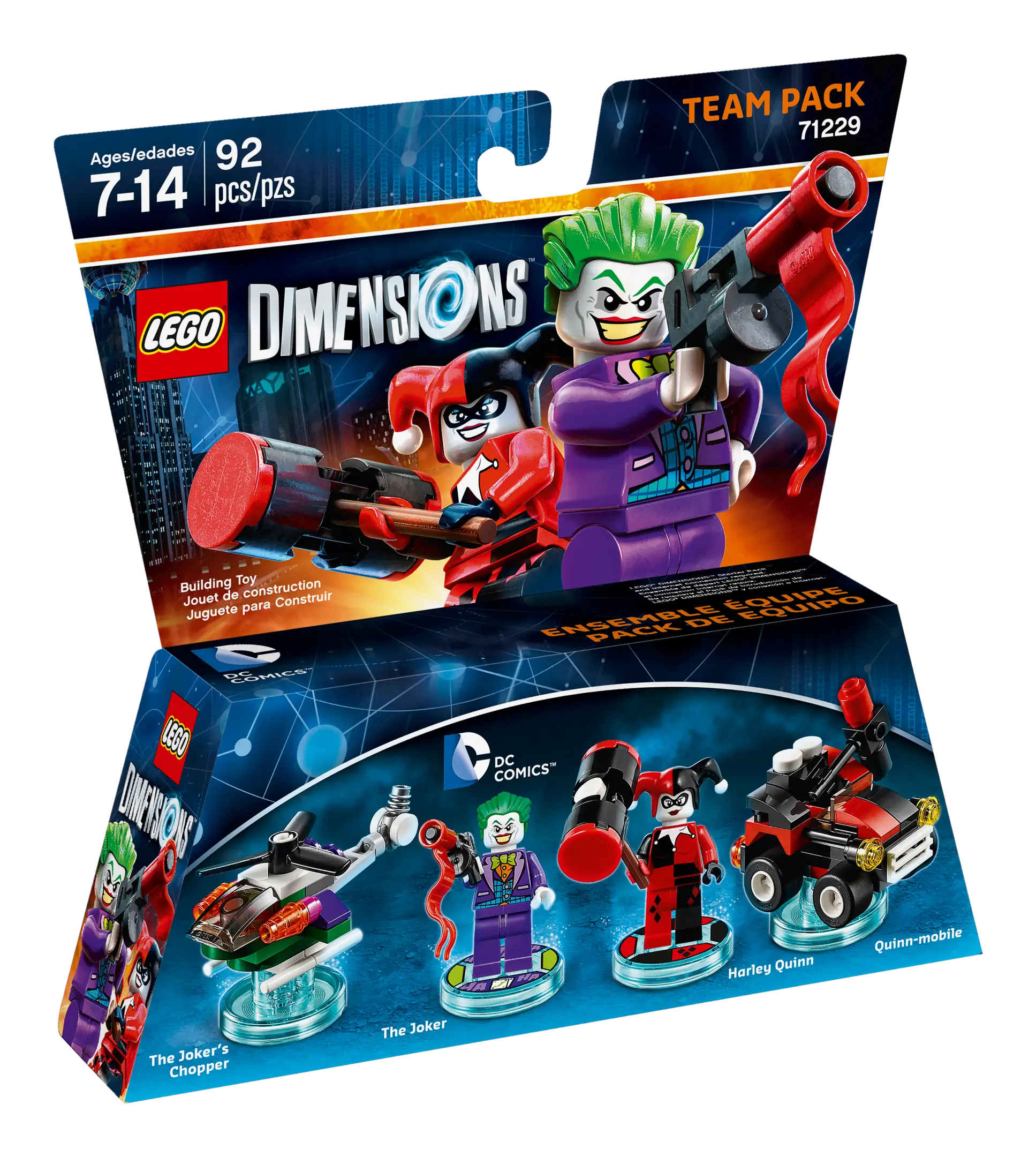 LEGO DIMENSIONS Team-Paket DC Comics • Set 71229 • SetDB