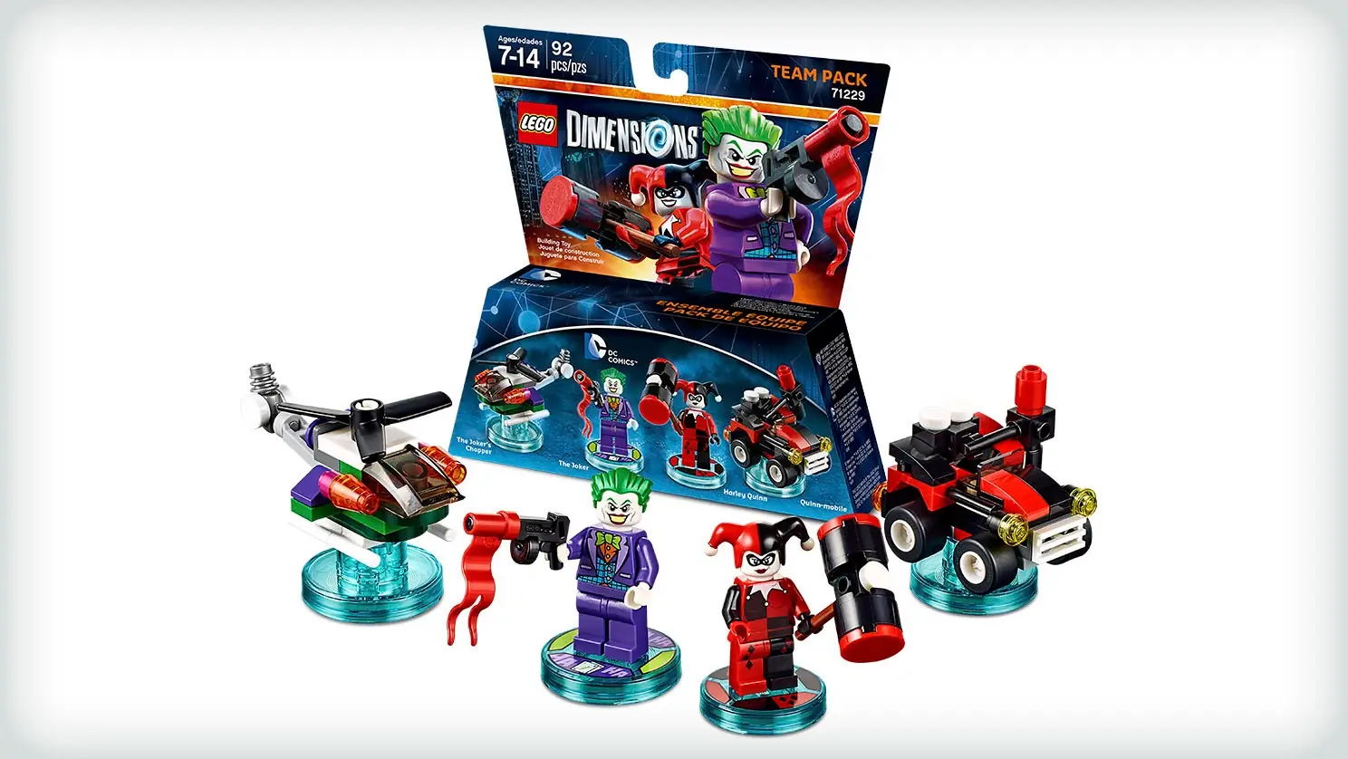 LEGO DIMENSIONS DC Comics Team Pack • Set 71229 • SetDB