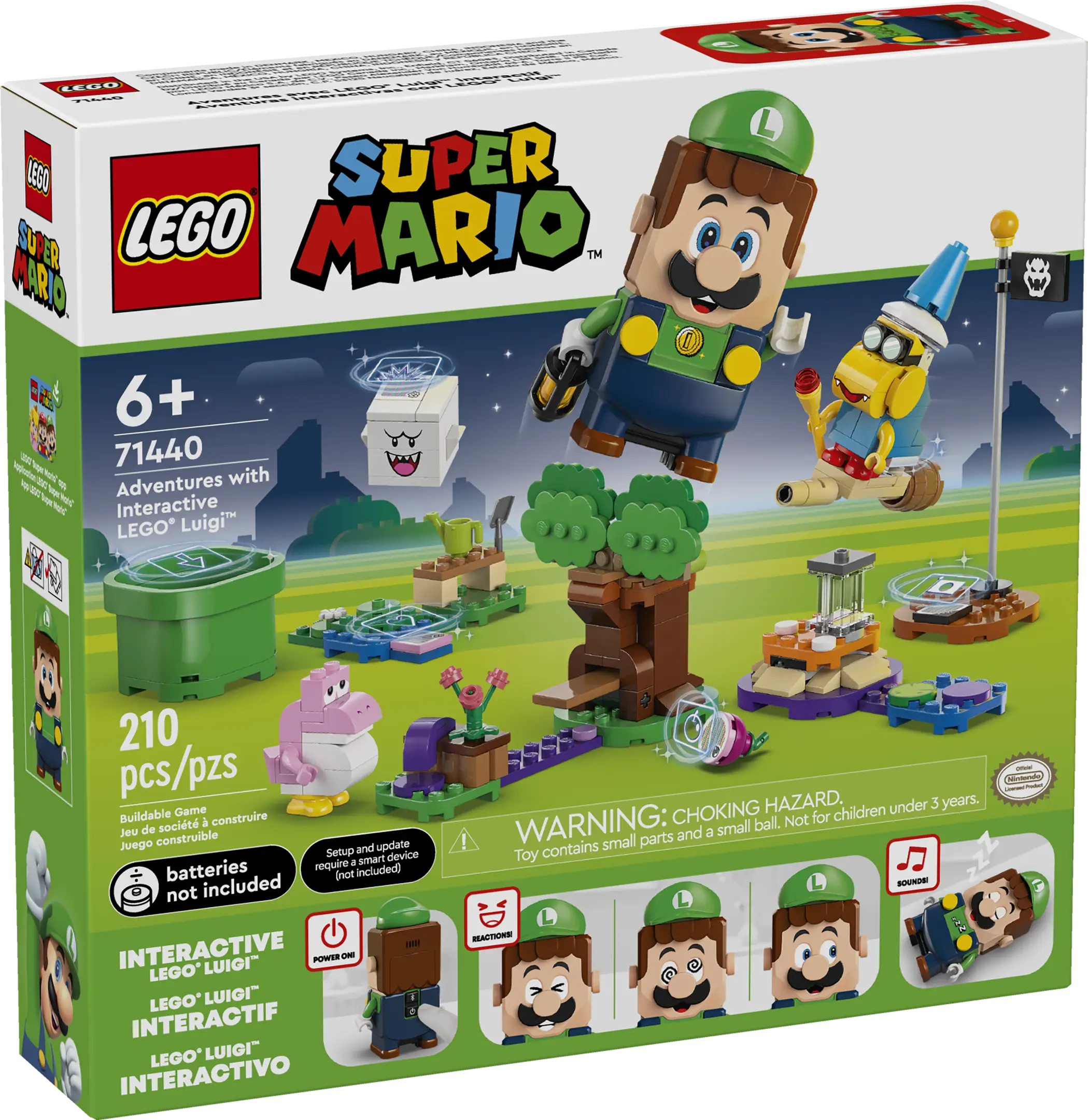 LEGO Super Mario Adventures with Interactive LEGO Luigi