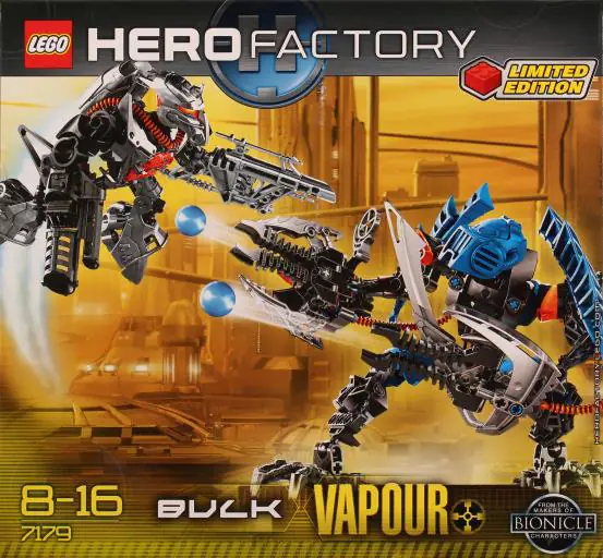 LEGO HERO Factory Bulk & Vapour • Set 7179 • SetDB