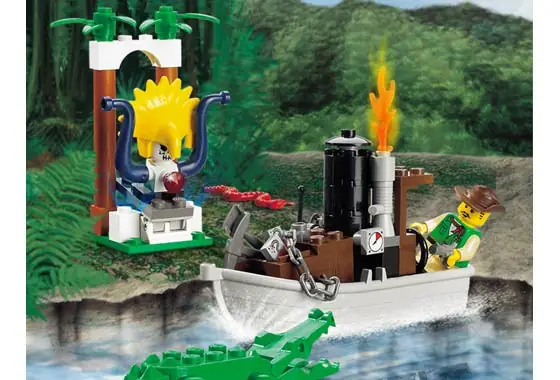 LEGO Adventurers Jungle River • Set 7410 • SetDB