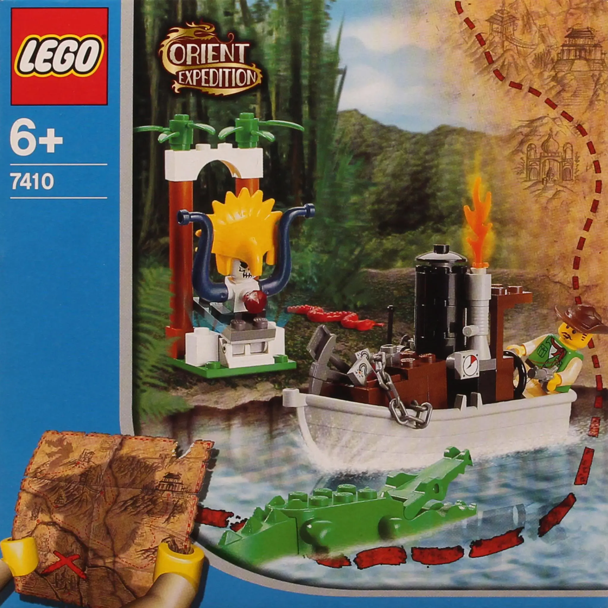 LEGO Adventurers Jungle River • Set 7410 • SetDB