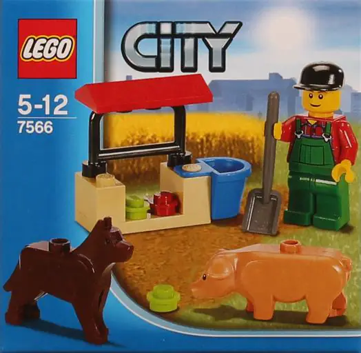 LEGO City Farmer • Set 7566 • SetDB • Merlins Bricks