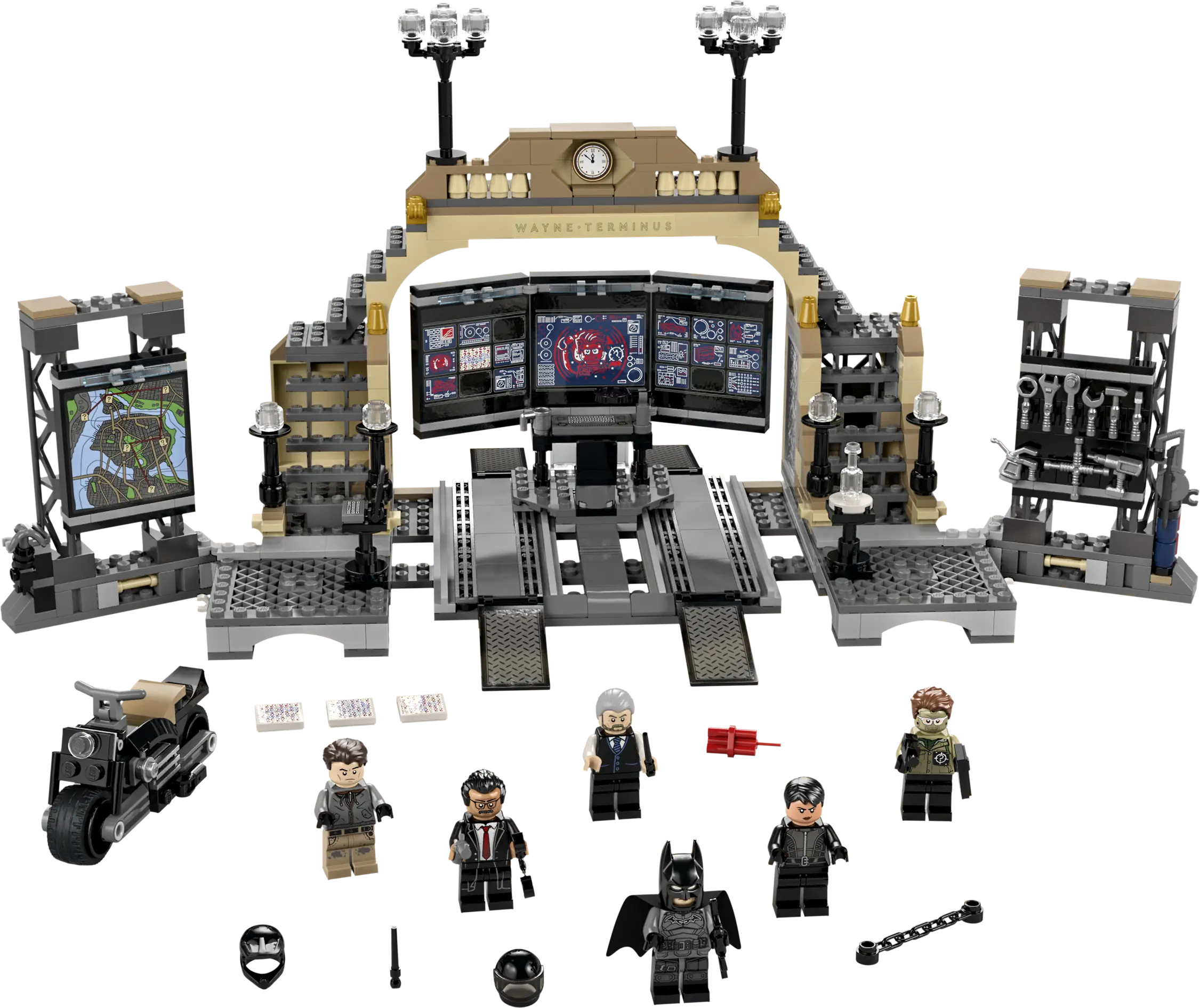 LEGO Batman DC Batcave: The Riddler Face-off • Set 76183