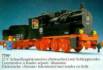 LEGO Trains Steam Engine • Set 7750 • SetDB • Merlins Bricks