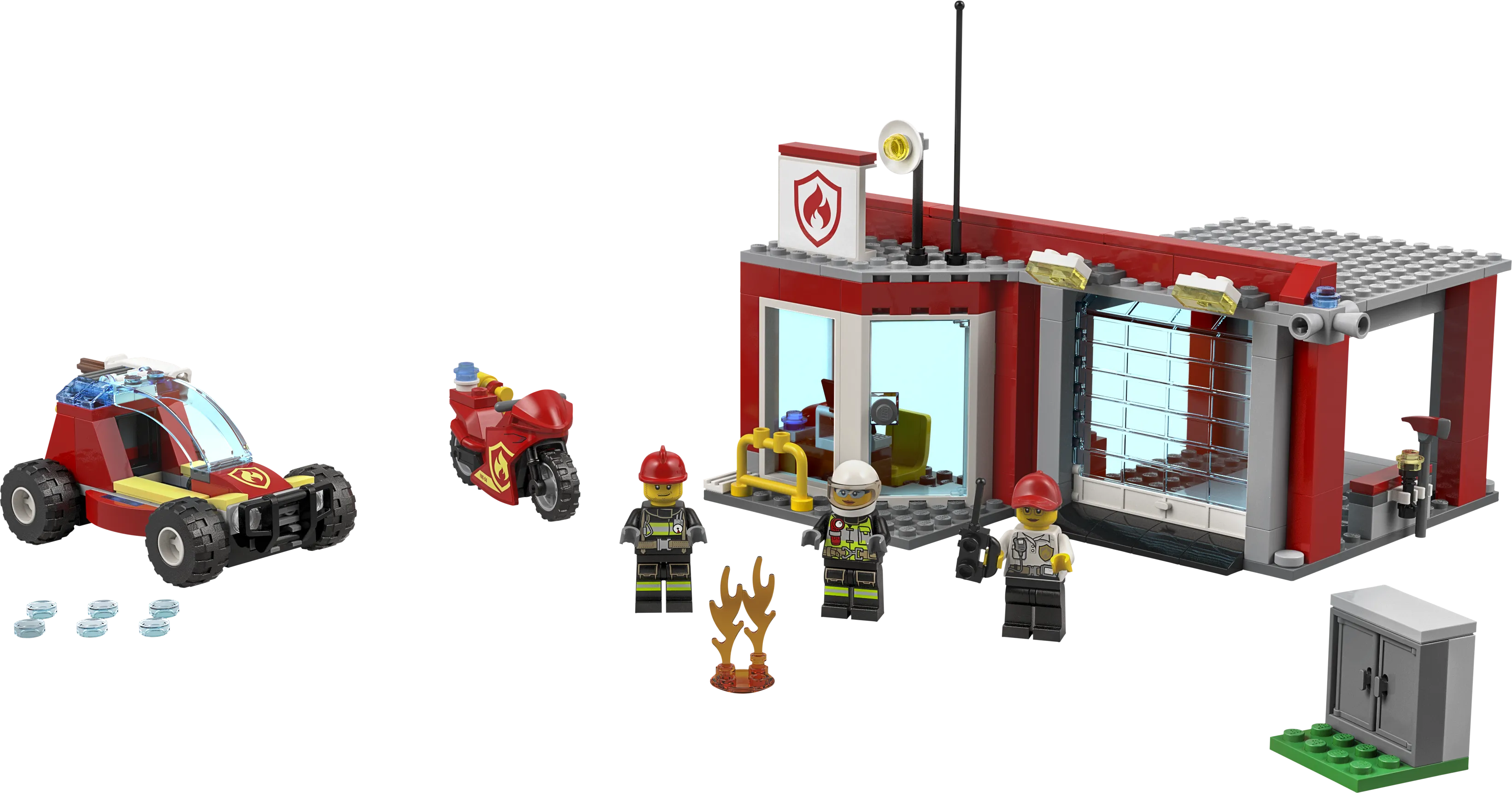 LEGO City Fire Station Starter Set • Set 77943 • SetDB