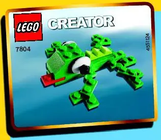 LEGO Creator Lizard polybag • Set 7804 • SetDB