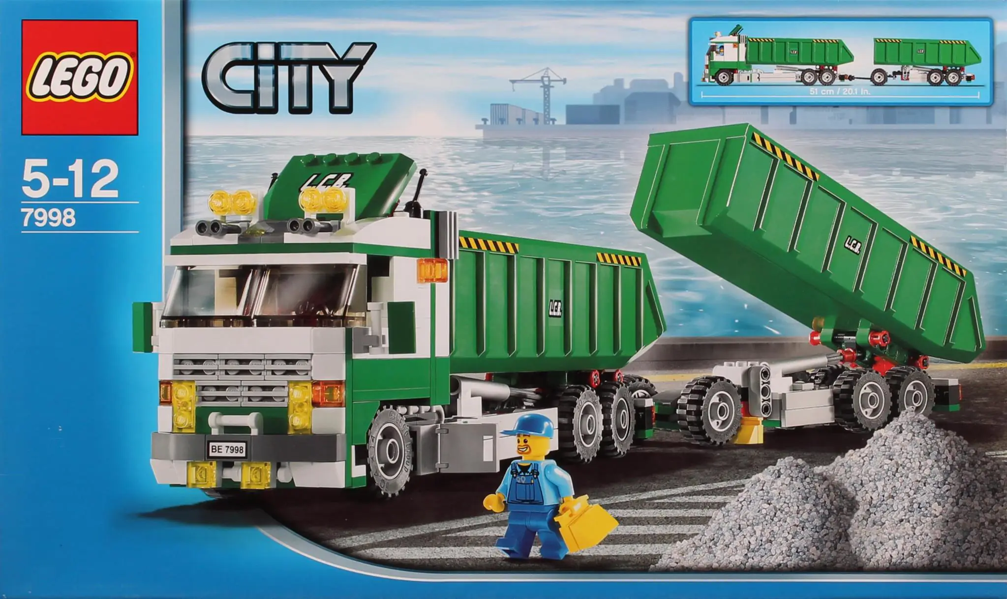 LEGO City Heavy Hauler Set 7998 SetDB Merlins Bricks LEGO City Heavy Hauler Set 7998 SetDB Merlins Bricks