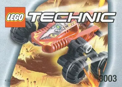 LEGO RoboRiders Vulkan Climber • Set 8003 • SetDB