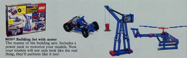 LEGO Technic Building Set with Motor • Set 8050 • SetDB