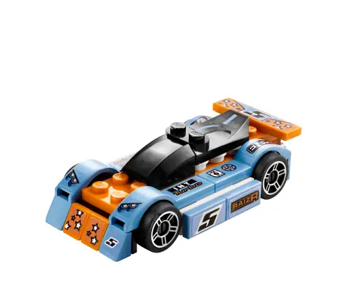 LEGO Racers Blue Bullet • Set 8193 • SetDB • Merlins Bricks