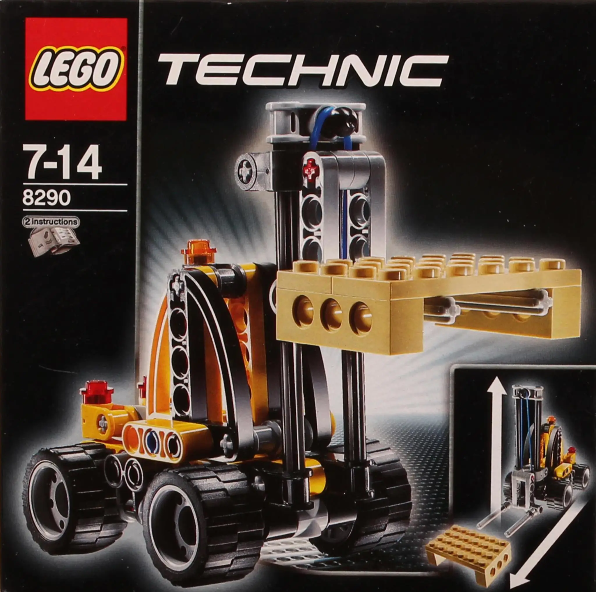 LEGO Technic Mini Forklift • Set 8290 • SetDB