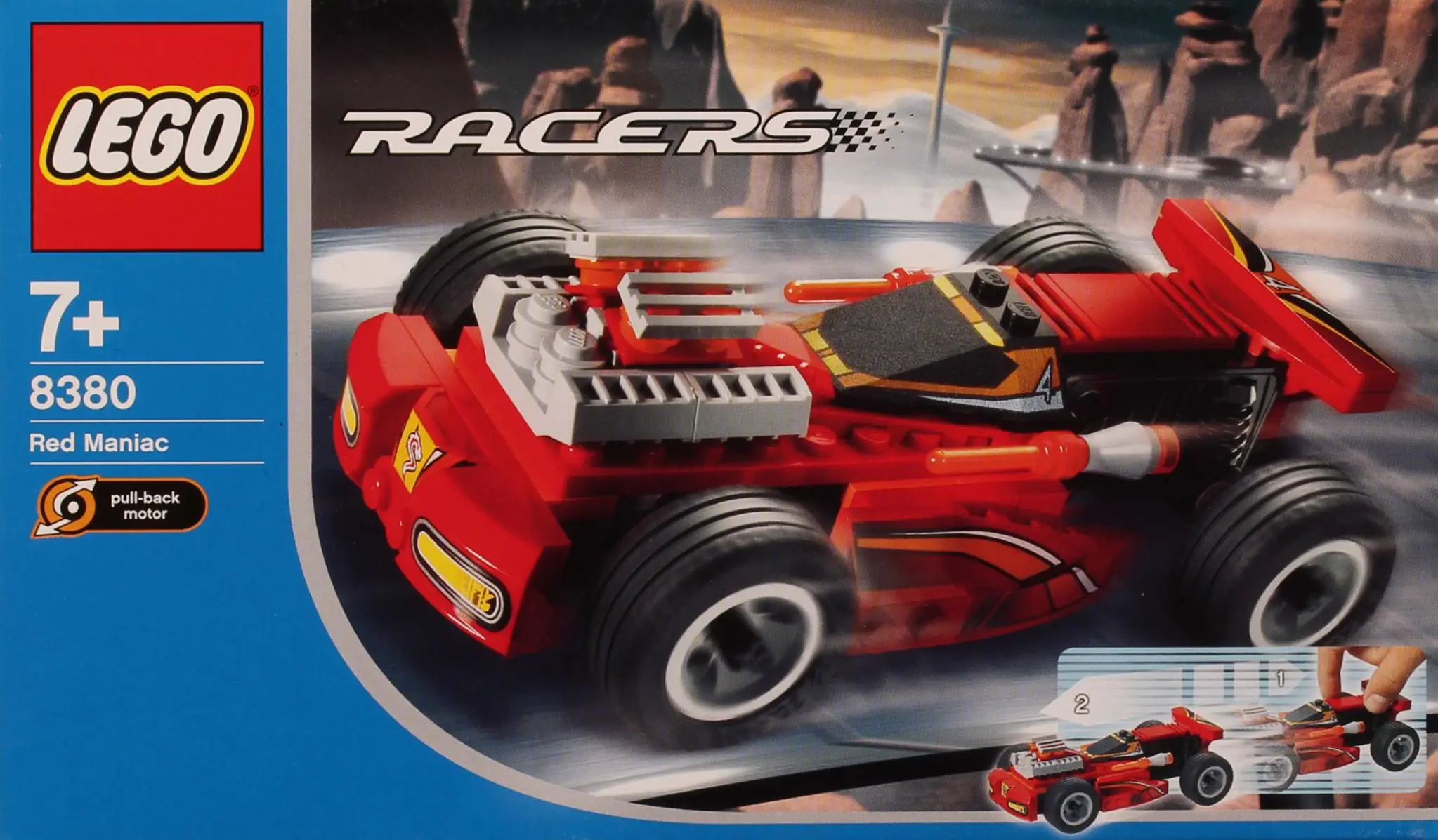 LEGO Racers Red Maniac • Set 8380 • SetDB • Merlins Bricks