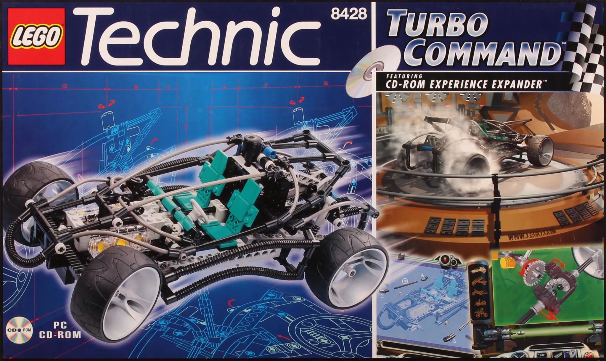 LEGO Technic Prototyp mit CD-ROM • Set 8428 • SetDB